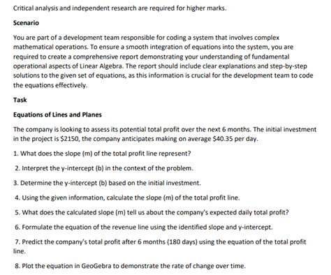 Critical Analysis And Independent Research Are