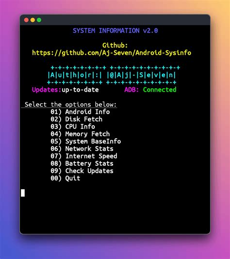 Oc Sysinfo A Tool Efficiently Displays Android System Details On