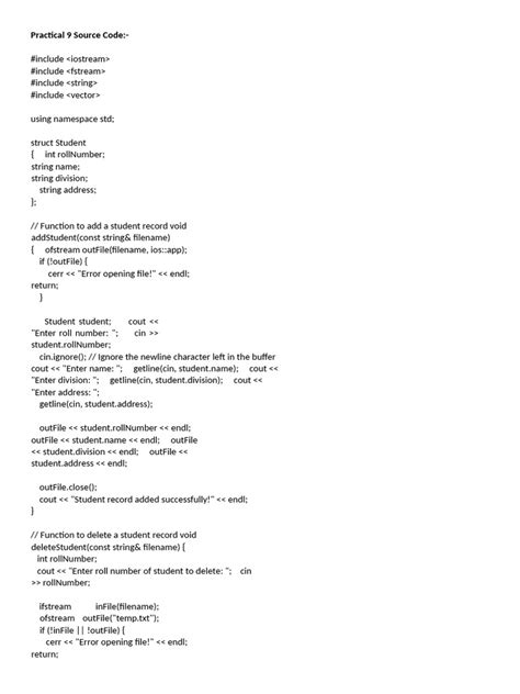 Dsa Practical 10 Pdf Object Oriented Programming Software Development