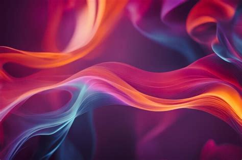 Premium Ai Image Photo Of Flowing Abstract Organic Shapes