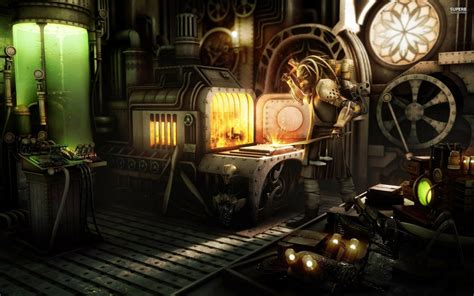 Download Sci Fi Steampunk Hd Wallpaper