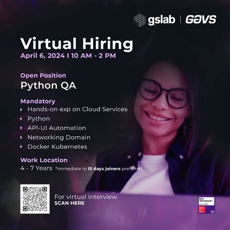 Hiring Virtualhiring Applynow Gavs Python Ashwi Group