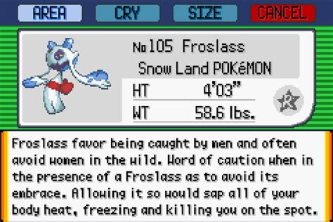 Froslass Pokémon Pisces Wiki Fandom