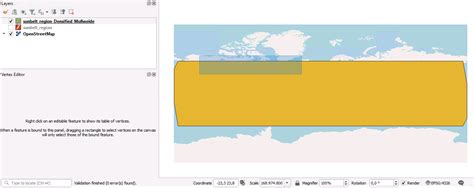 [vertex Tool] Vertex Editor Does Not Show List Of Vertices When Layer Have Crs Epsg 54009 And
