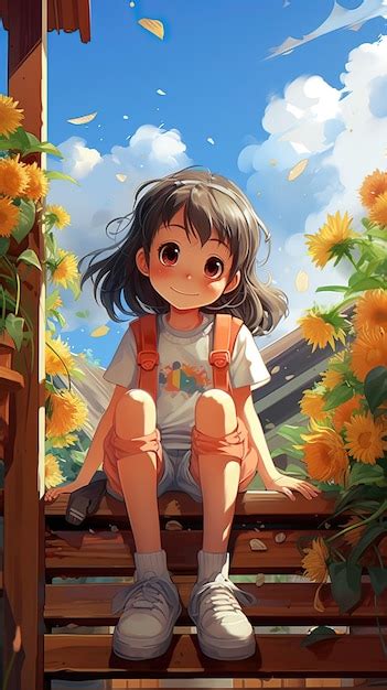 Premium Photo Free Vector Beauty Cute Girl Anime Cartoon