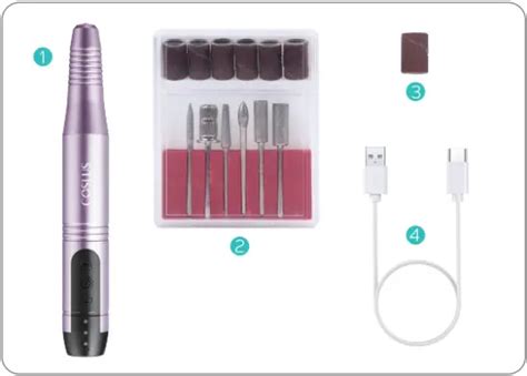 Coslus C20 Cordless Professional Nail Drill User Manual Manuals