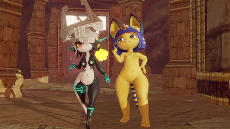 Midna And Ankha Dance Thisvid Com
