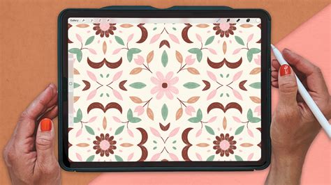 Explore Symmetric Pattern Design In Procreate