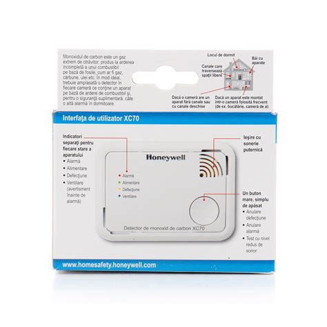 Dedeman Detector monoxid de carbon Honeywell, XC70 - RO - Dedicat ...
