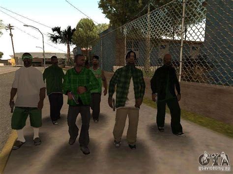 New Skins The Grove Street Gang For Gta San Andreas