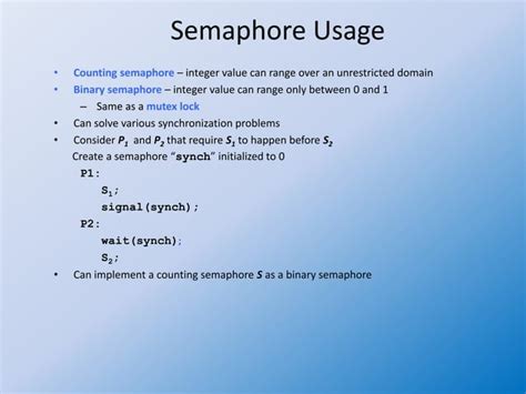Operating System 24 Mutex Locks And Semaphores PPTX Operating Systems Computer Software