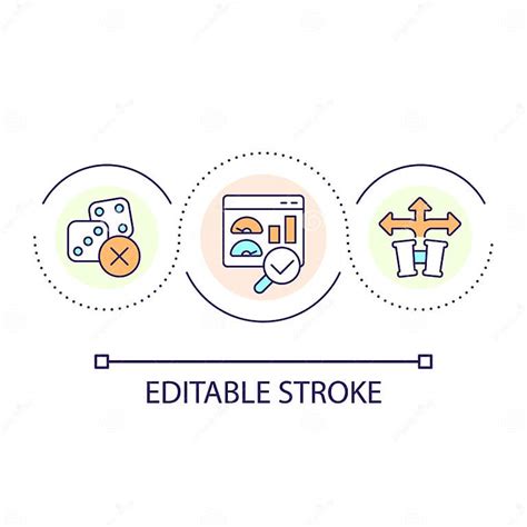 Proper Procedure And Analysis Importance In Ux Loop Concept Icon Stock