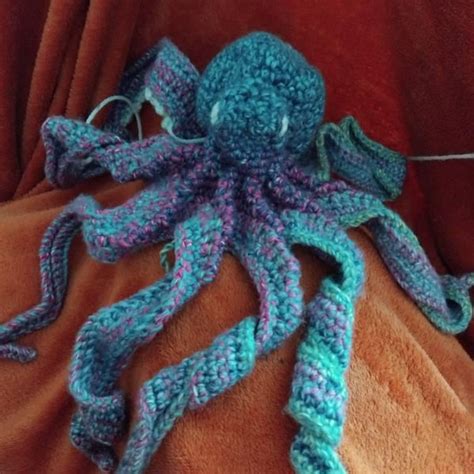 Crochet Pattern Realistic Cuttlefish Amigurumi Cuttlefish Stuffed
