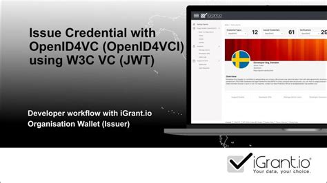 ™ On Linkedin Guide To Issue Credentials Intime With Openid4vc Openid4vci W3c Vc Jwt