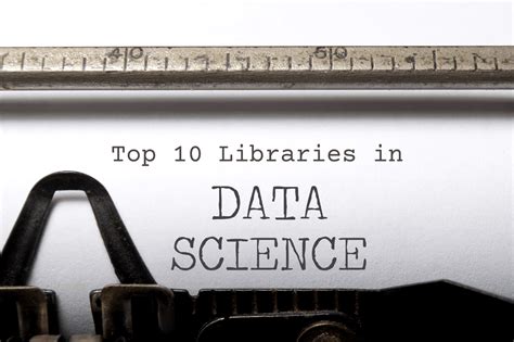 Top 10 Python Libraries For Data Science In 2023