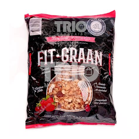 Granola Fit Graan Con Coco Y Pasas 350g Tienda Trio Maracaibo