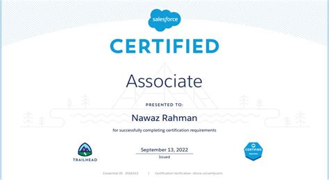 Nawaz Rahman On Linkedin Salesforce Certified