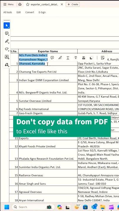 Master Pdf To Excel Conversion With Excel Exceltutorial Pdftoexcel Shaluvermaclasses Youtube