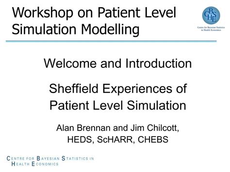 Ppt Workshop On Patient Level Simulation Modelling Powerpoint Presentation Id 2705550