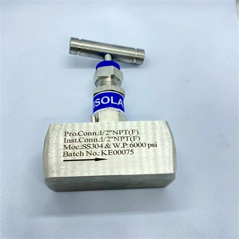 High Pressure Needle Valve Female For Industrial At ₹ 600 In Gandhinagar