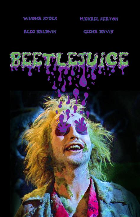 Beetlejuice Poster By Jasmine On Deviantart