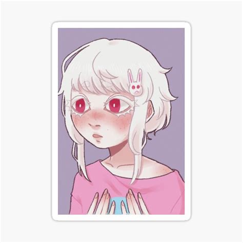 Ruby Gijinka Sticker For Sale By Cherryviscera Redbubble