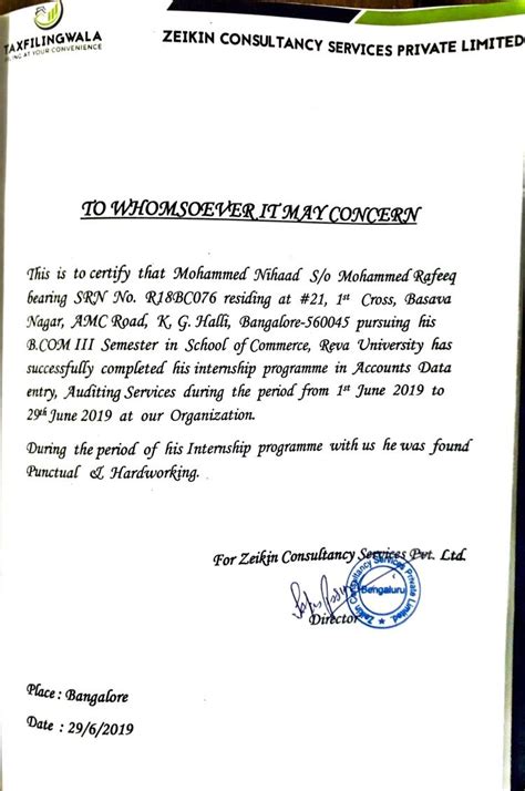 Mohammed Nihaad On Linkedin Internship Internshipexperience