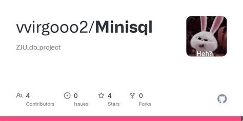 Github Vvirgooo Minisql Zju Db Project