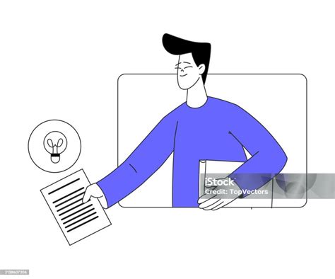 사업 과정 와 남자 문자 에서 웹 창 파악 종이 문서 벡터 일러스트 남자에 대한 스톡 벡터 아트 및 기타 이미지 남자 행복