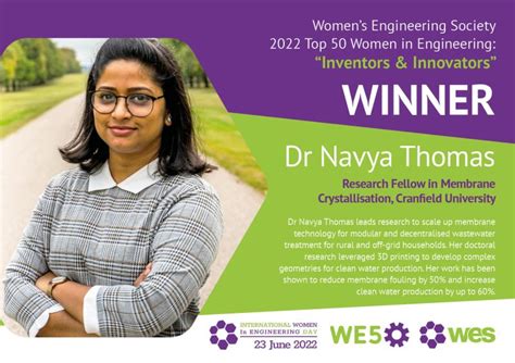 Navya Thomas On Linkedin Inwed22 Inventorsandinnovators