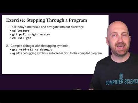 An Introduction To GDB For Debugging C Programs COMP Fall YouTube