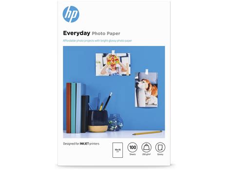 Buy Hp Everyday Photo Paper Glossy X Cm Sheets Online In Uae Jumbo Electronics