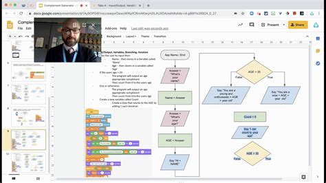 Take 4 Inputoutput Variables Branching Iteration Youtube