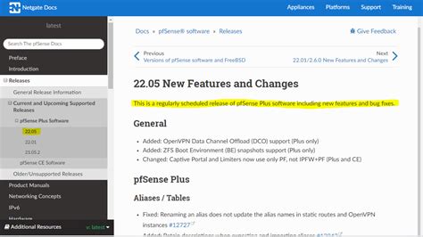 PfSense Plus Software Version 22 05 Release Candidate Is Now Available For Testing Netgate Forum