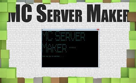 Мод Minecraft Server Maker для Майнкрафт 1 21 9