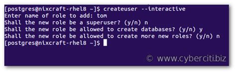 How To Install And Setup Postgresql On Rhel 8 Nixcraft