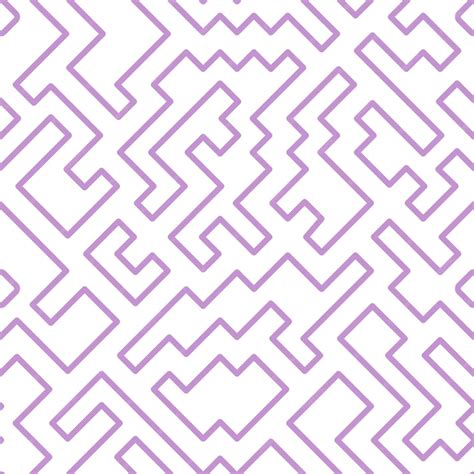 Premium Vector Seamless Color Pattern Of Lines Creating Abstract Shapes Of Different Sizes And