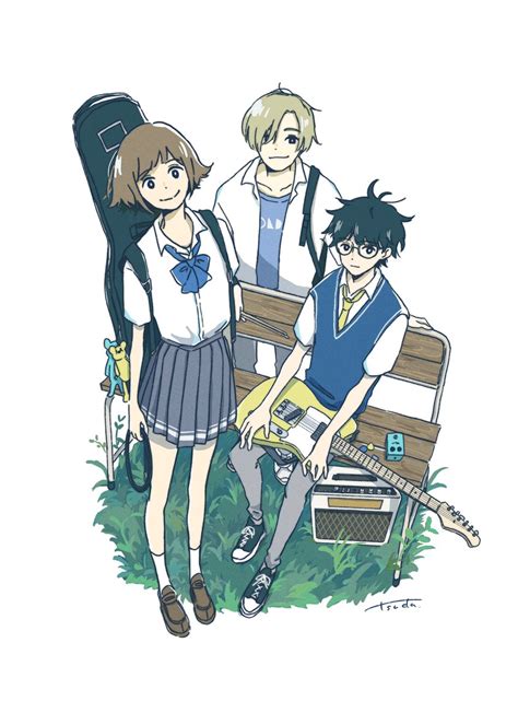 「スリーピース 」津田 Tsuda のイラスト