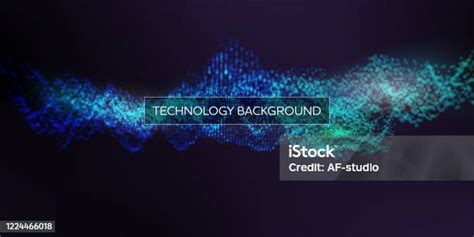 추상 및 과학 기술 배경 네트워크 파티클 그림 3d 그리드 표면 연결에 대한 스톡 벡터 아트 및 기타 이미지 연결 추상적인 테크놀로지 Istock