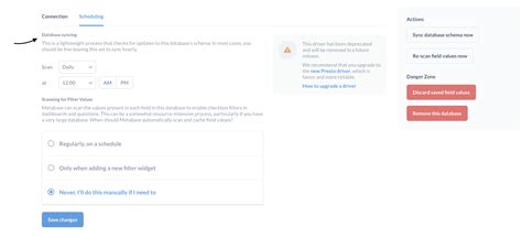 Avoid Database Sync Get Help Metabase Discussion
