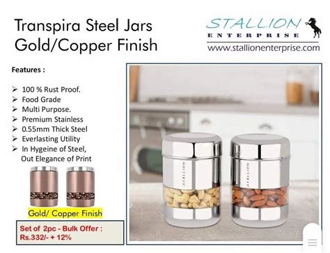 Stainless Steel See Through Window Container For Kitchen Containers