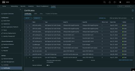 lab replacing the self signed ssl certificates with ca signed