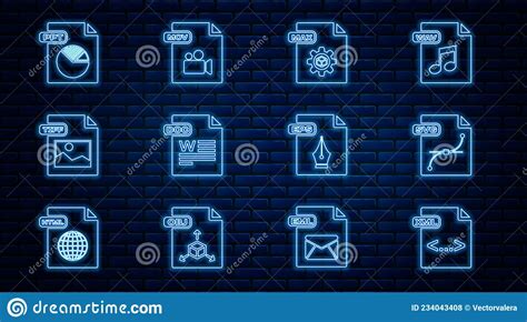 Set Line Xml File Document Svg Max Doc Tiff Ppt Eps And Mov Icon