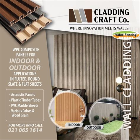 Wpc Fluted Wall Cladding Panels Durable And Stylish Solutions By Cladding Craft Co Value