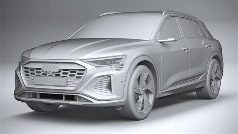 아우디 Q8 Sline E 트론 2024 3d 모델 159 3ds Lwo C4d Fbx Ma Obj Max Free3d