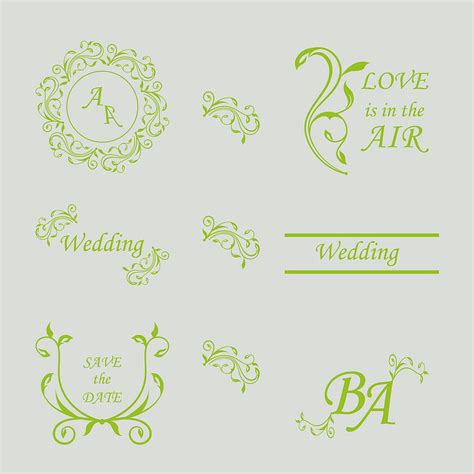 장식 붓글씨 요소 꽃 분배기 벡터 Ai Eps Uidownload