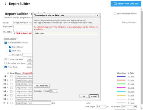 How Do I Build A Time Series Chart Report Entuity