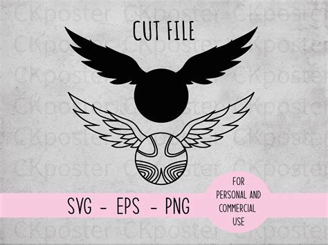 svg golden snitch svg hp hogwarts svg cut file cricut etsy