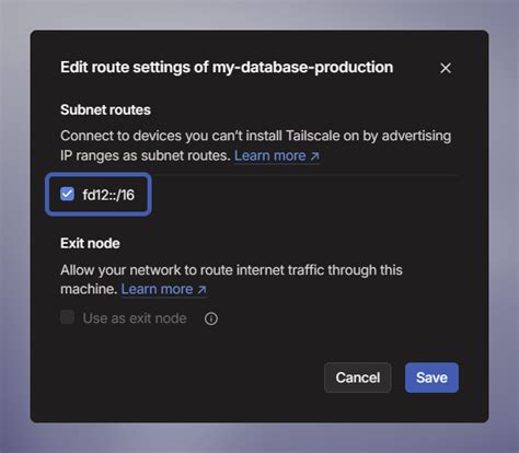 set up a tailscale subnet router railway docs