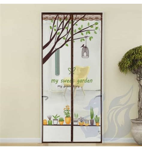 삼미호 모기장 100x200cm 현관문모기장 아기방모기장 벨크로방충망 티몬
